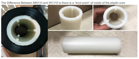 Plastic Core for TTR Rolls | Havesino